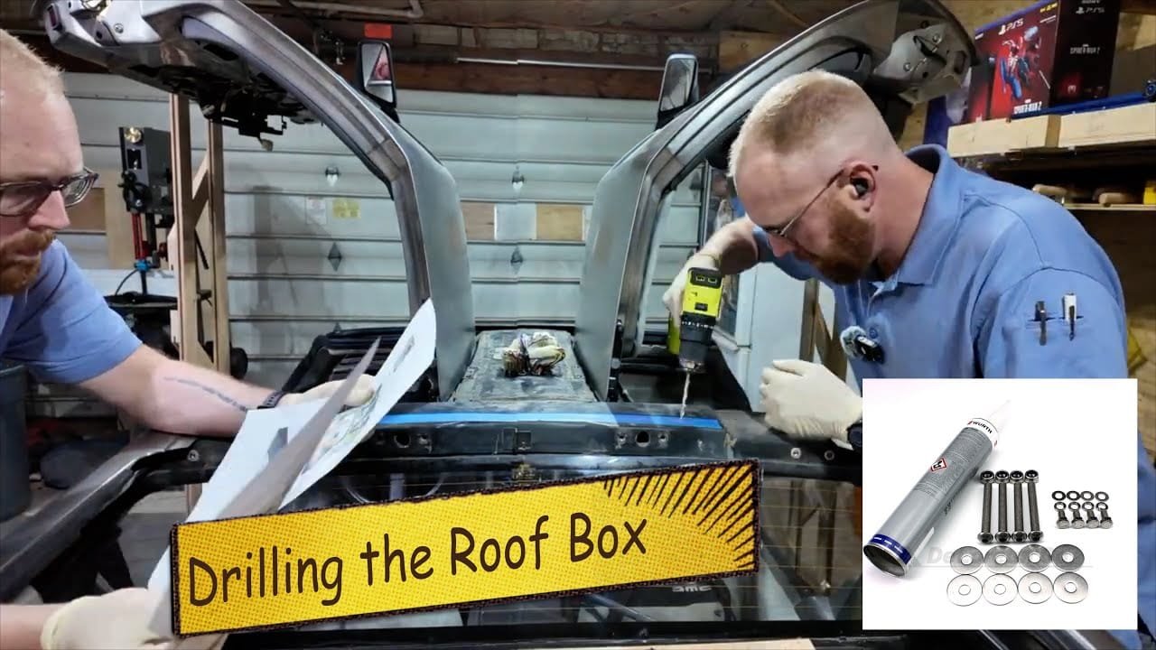 Delorean Roof Box Reinforcement, Dont Let Your Torsion Rods Break ...